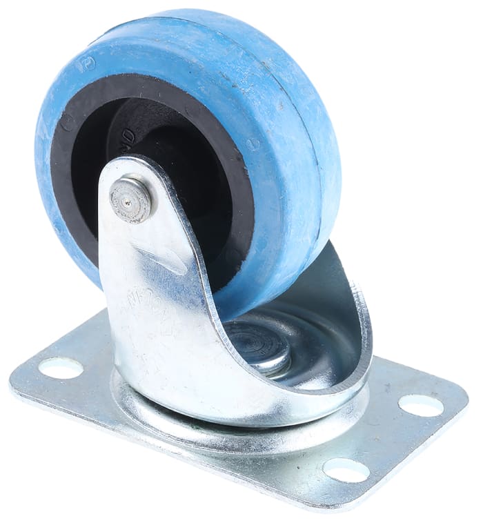 961RN Flexello | Flexello Swivel Castor Wheel, 27kg Capacity, 50mm ...