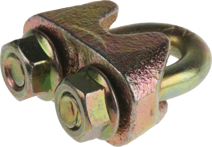 RS PRO | RS PRO Steel 6.5mm Diameter Wire Rope Clamp | 197-0146 | RS