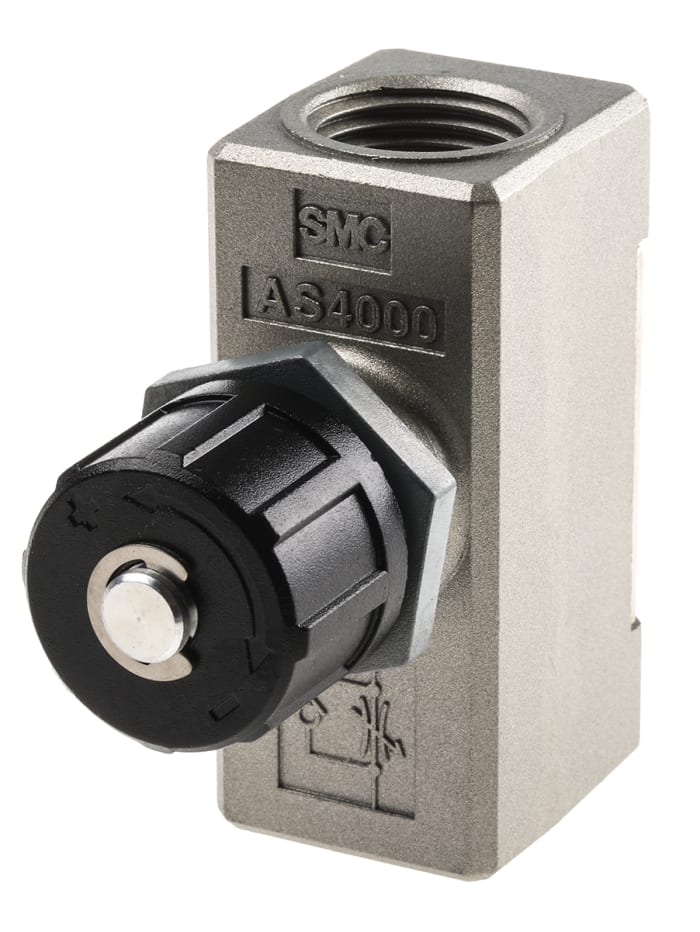 EAS4000-F04 SMC | Regulador de caudal SMC EAS4000-F04, Hembra G 1/2, 1/2 in x 1/2 in | 197-5220 | RS