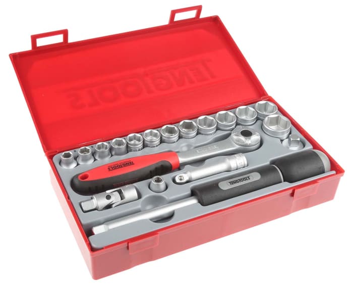TT3819 Teng Tools | Teng Tools 19-Piece Metric 3/8 in Standard Socket ...