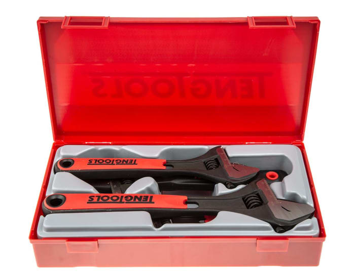 TTADJ04 Teng Tools | Teng Tools 4-Piece Spanner Set, 6 in, 8 in, 10 in ...