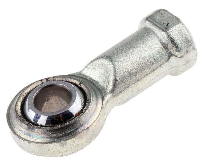 RS PRO | RS PRO M10 x 1.5 Female Steel Rod End, 10mm Bore, 56mm Long ...