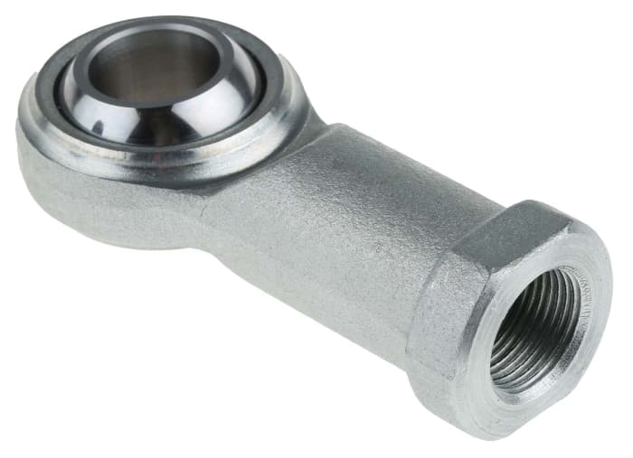 RS PRO | RS PRO M20 x 1.5 Female Steel Rod End, 20mm Bore, 100mm Long ...