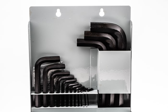 RS PRO | RS PRO 18 piece L Shape Imperial Hex Key Set, 0.028 → 9/64in ...