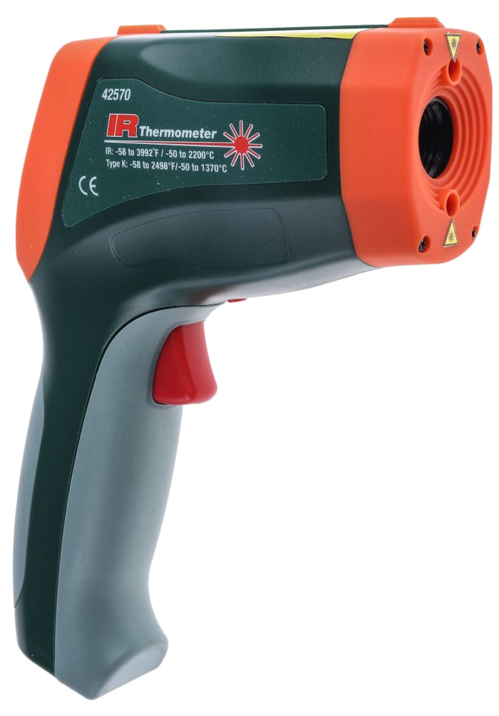42570 Extech | Extech 42570 Infrared Thermometer, -50°C Min, +2200°C ...