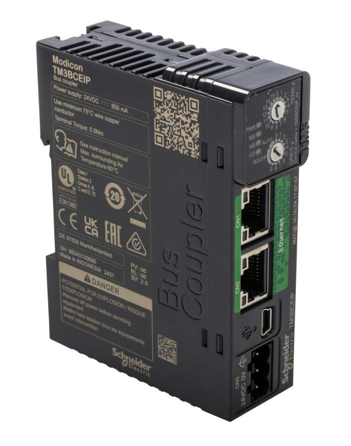 TM3BCEIP Schneider Electric | Schneider Electric PLC I/O Module for Use ...