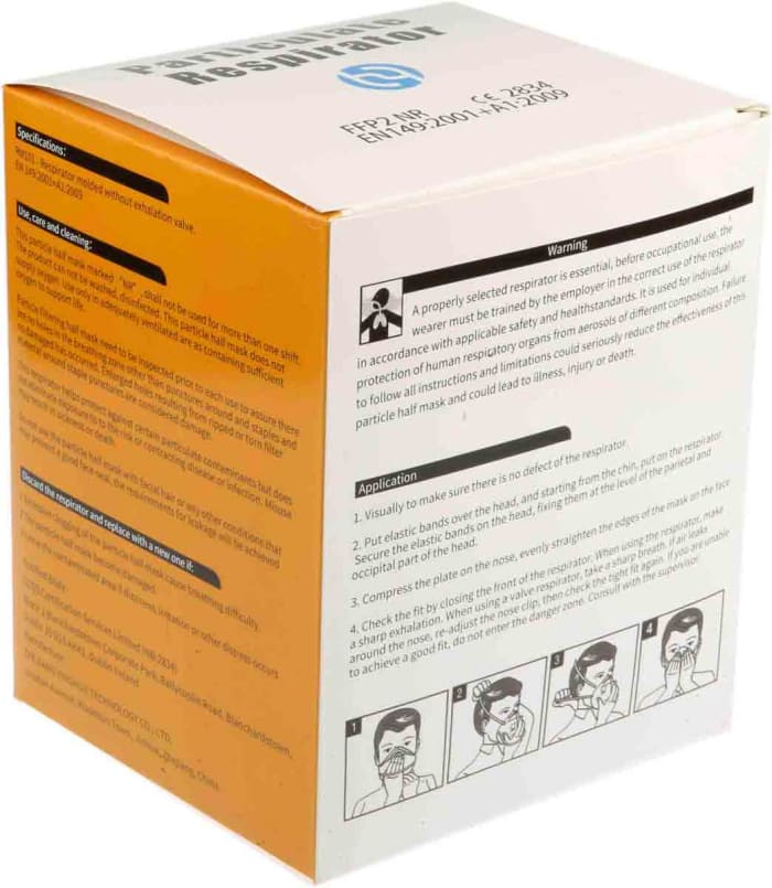 P382 NEUTRAL | NEUTRAL Face Mask for Aerosols, Dangerous Chemical ...