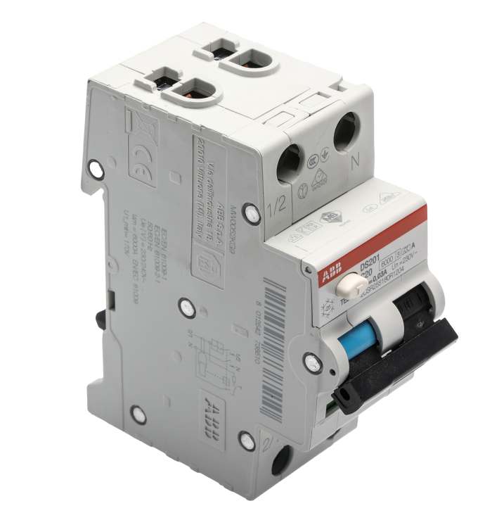 2CSR255180R1204 DS201 C20 A30 ABB | ABB RCBO, 20A Current Rating, 2P Poles, 30mA Trip ...