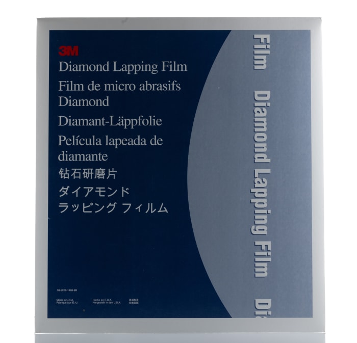 7000044869 3M | 3M Green Diamond Fibre Optic Lapping Film, 279.4mm x ...