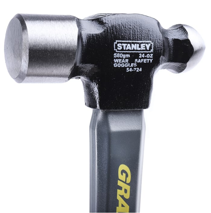 1-54-724 Stanley | Stanley HCS Ball-Pein Hammer with Graphite Handle ...
