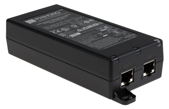 POE29U-1AT(PL)D Phihong | Phihong Single Port POE Injector, 240V ac ...