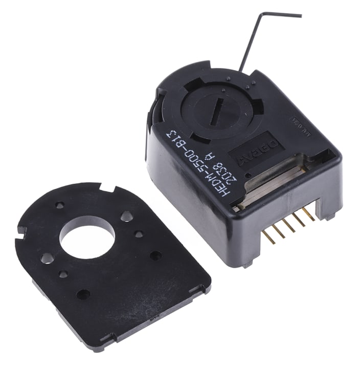 HEDS-5500#A06 Broadcom | Broadcom 5V dc Optical Encoder with a 1/4 in Hollow Shaft | 205-6869 ...