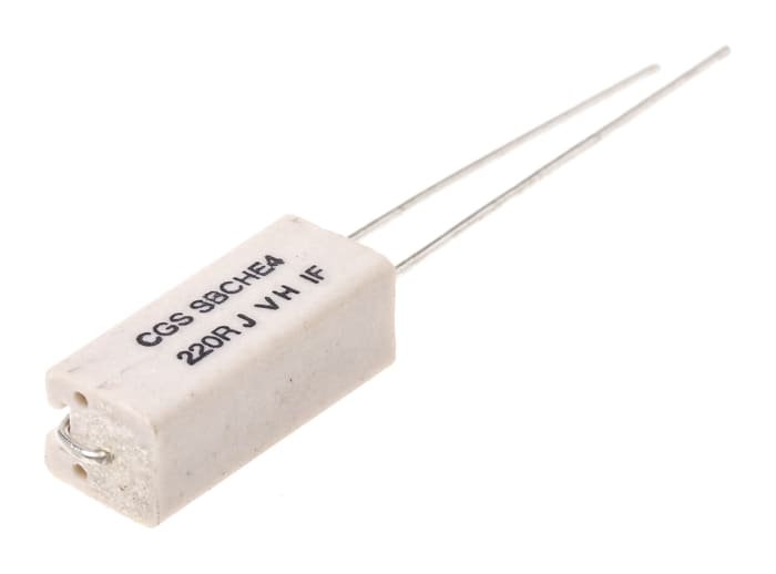 SBCHE4220RJ TE Connectivity | TE Connectivity 220Ω Wire Wound Resistor ...