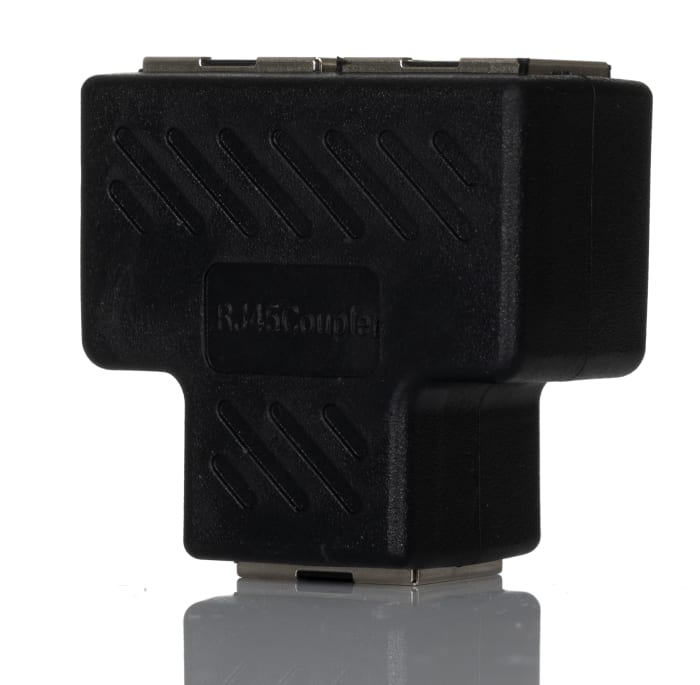 RS PRO | RS PRO 2-Port RJ45 Female Splitter Adapter, Shielded | 206 ...