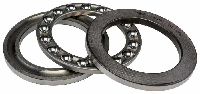 51216 SKF | SKF 51216 1 Row Ball Bearing - 80 mm ID, 115 mm OD | 207 ...
