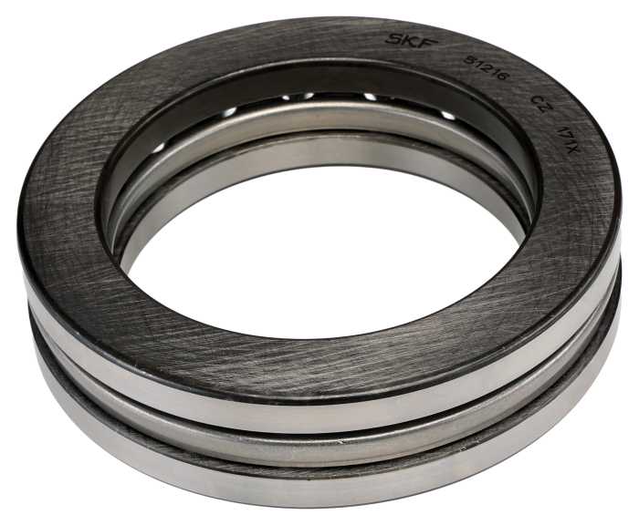 51216 SKF | SKF 51216 1 Row Ball Bearing - 80 mm ID, 115 mm OD | 207 ...