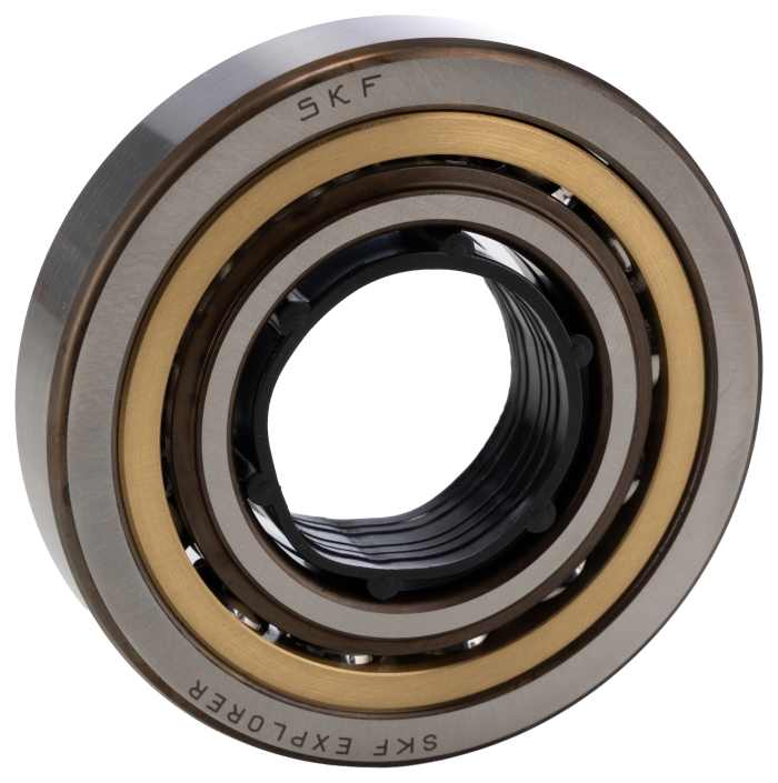 QJ 208 MA SKF | SKF QJ 208 MA 1 Row Ball Bearing - 40 mm ID, 80 mm OD ...