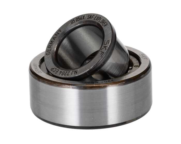 NJ 2204 ECP SKF | SKF NJ 2204 ECP Parallel 20 mm ID Roller Bearing, 47 ...