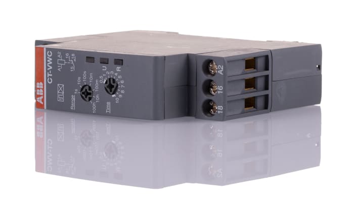 1SVR508130R0000 ABB | ABB CT-C Series DIN Rail, Snap-On Timer Relay, 24 ...