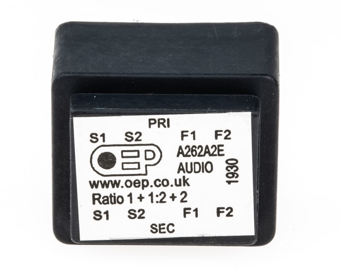 A262A2E OEP | Through Hole Audio Transformer 600Ω 100mW Hz @ 300, 1mW ...