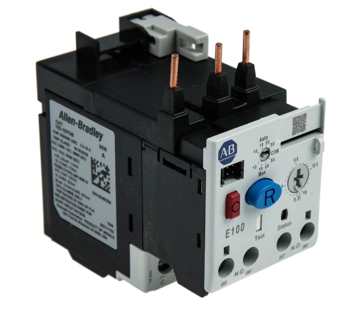 193-1EFDB Allen Bradley | Allen Bradley Overload Relay 1NC + 1NO, 3.2 → ...