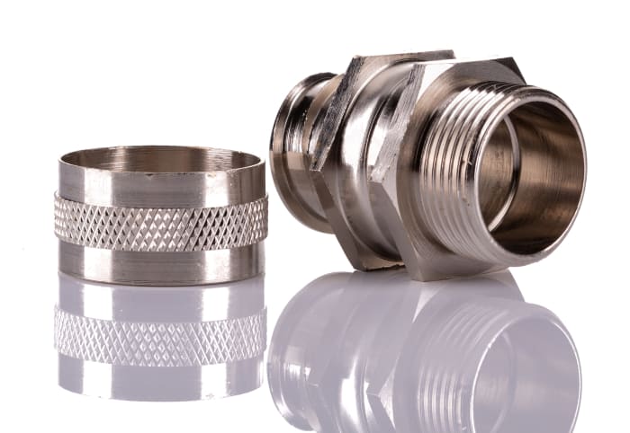 RS PRO | RS PRO Swivel, Conduit Fitting, 25mm Nominal Size, M25, Brass ...