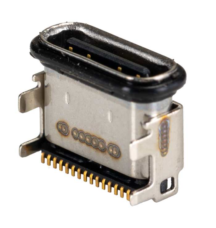 213083-0005 Molex | Molex Right Angle, SMT, Socket- Single Port Type C ...