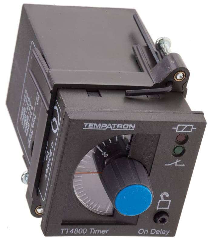Tempatron | Tempatron TT4801 Series DIN Rail, Panel Mount Timer Relay ...