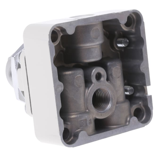 VH210-02 SMC | Válvula neumática de mando manual 4/3 SMC, Control mediante Mango, Rc 1/4, Cuerpo ...