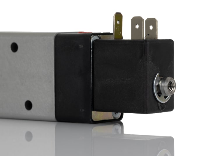 V61B413A-A213J IMI Norgren | Electroválvula neumática Norgren, Serie V61, Rosca G 1/4, Función 3 ...