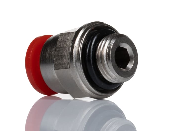 C02250618 Norgren | Norgren Pneufit C Series Straight Fitting, G 1/8 ...