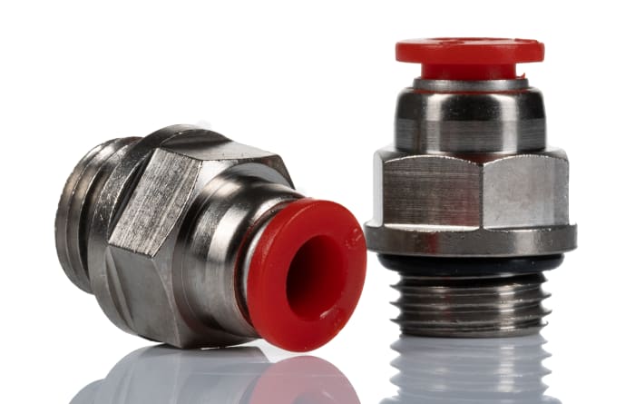 C02250628 Norgren | Norgren Pneufit C Series Straight Fitting, G 1/4 ...