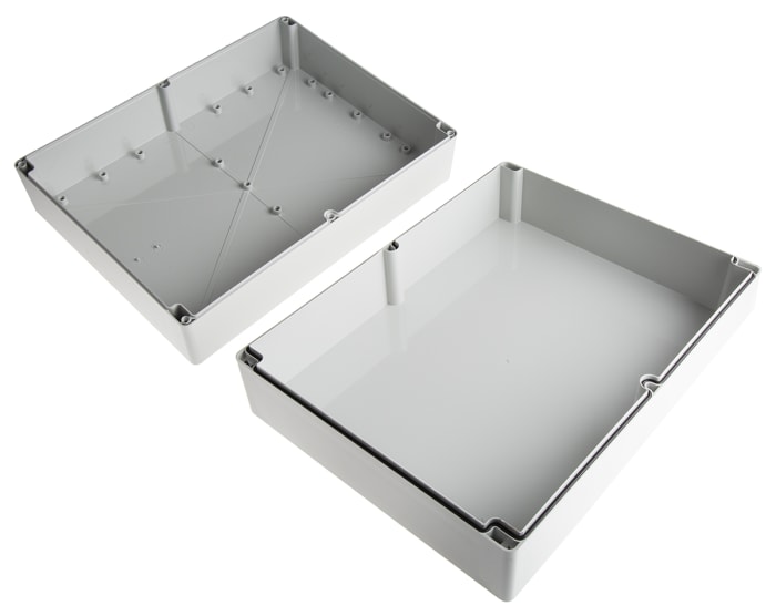 AB 233011 ENCLOSURE Fibox | Fibox Grey ABS Enclosure, IP66, IP67, IK07 ...