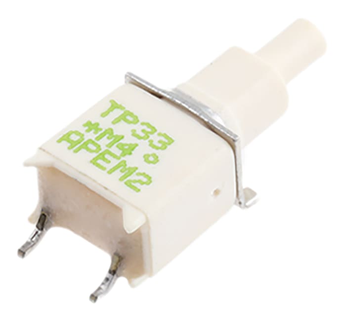 TP33WS83500 APEM | APEM Momentary Push Button Switch, PCB, SPST | 219 ... TP33WS83500 APEM | APEM Momentary Push Button Switch, PCB, SPST | 219 ...