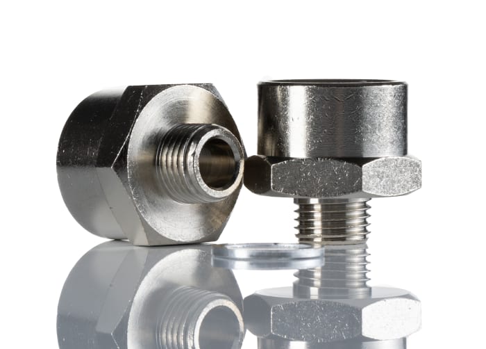 160232848 Norgren | Norgren 16 Series Straight Threaded Adaptor, G 1/4 ...