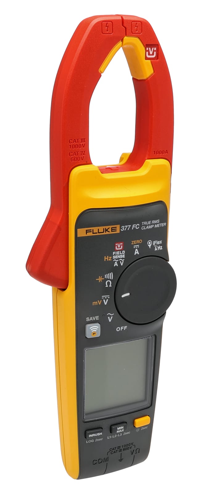 FLUKE-377 FC/E Fluke | Fluke 377 FC Clamp Meter 1000 V CAT IV, CAT III ...