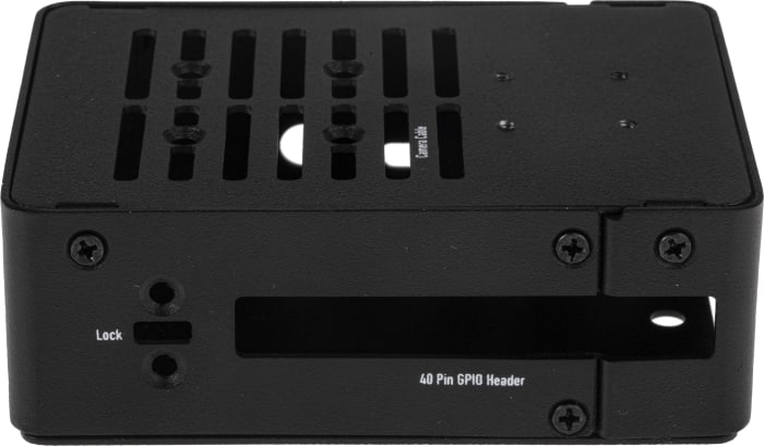 200103 Okdo | Caja OKDO Raspberry Pi 4 Case Okdo de Acero Negro para ...