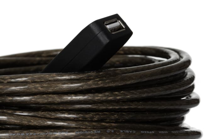 RS PRO | RS PRO 1 USB 2.0 USB Active Booster Cable, up to 10m Extension ...