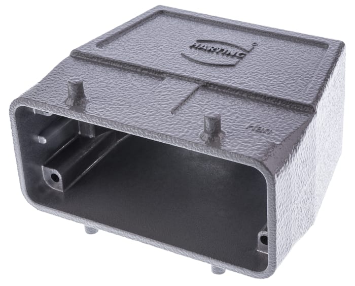09300160420 HARTING | HARTING Han B Heavy Duty Power Connector Hood, PG21 Thread, Top Entry ...
