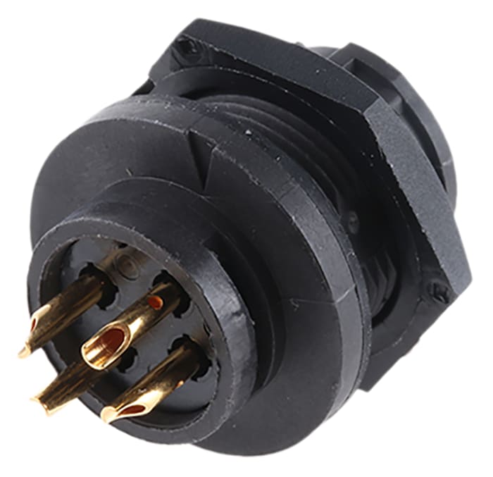 EN3P4MX Switchcraft | Conector circular Switchcraft macho serie EN3 de ...