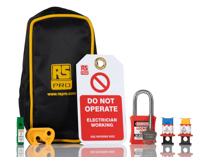 RS PRO | RS PRO 1-Lock Electrician Lockout Kit | 221-5270 | RS