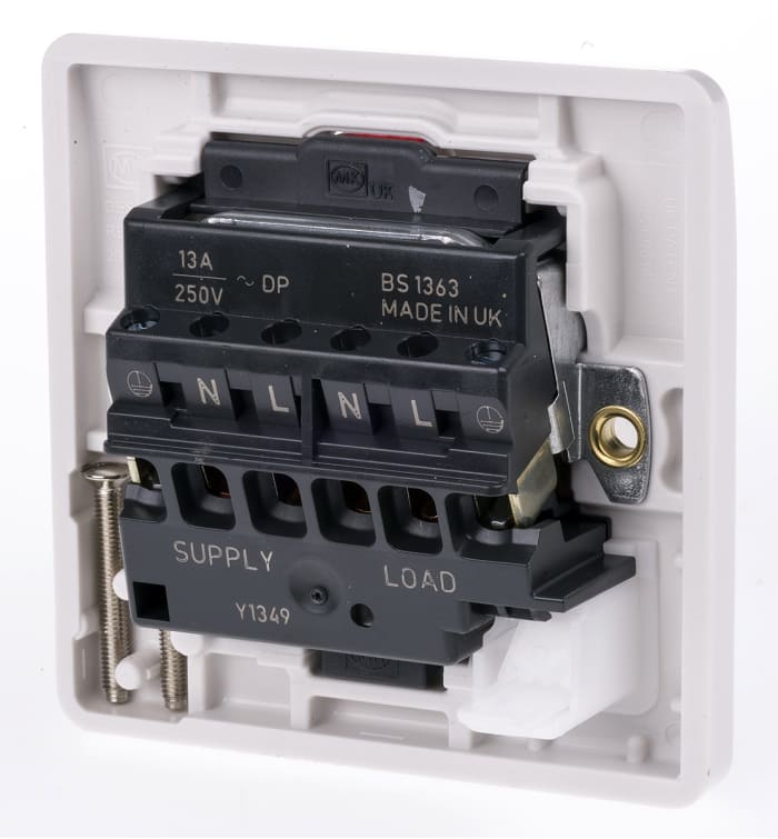 K1070 WHI MK Electric | MK Electric 13A, 1 Gang Switched Fused Spurs ... K1070 WHI MK Electric | MK Electric 13A, 1 Gang Switched Fused Spurs ...