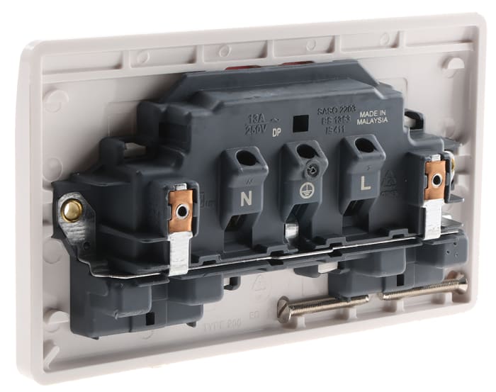 K2647 WHI MK Electric | MK Electric MK white 2 Gang Plug Socket, 2 ... K2647 WHI MK Electric | MK Electric MK white 2 Gang Plug Socket, 2 ...