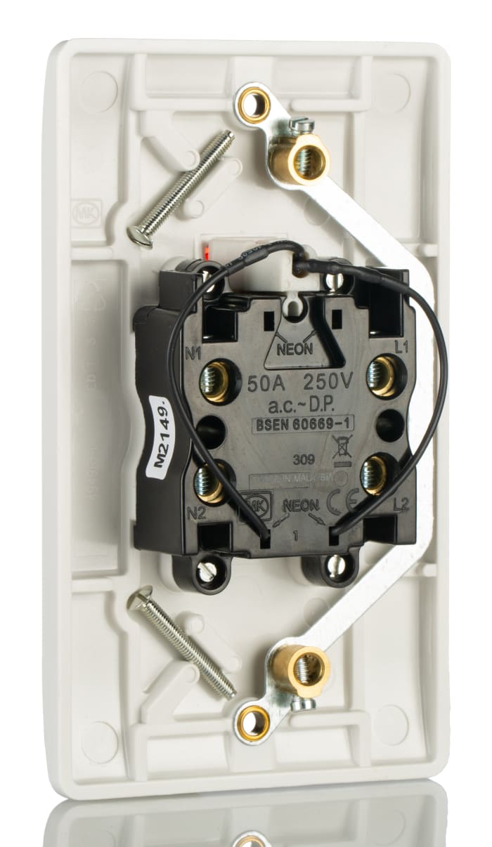 K5215 WHI MK Electric | MK Electric White Rocker Light Switch, Logic ...