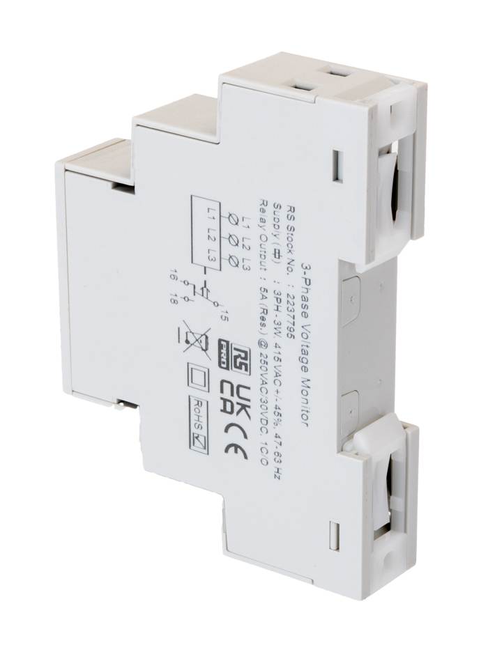 RS PRO | RS PRO Phase Monitoring Relay, 3 Phase, SPDT, Phase Loss ...