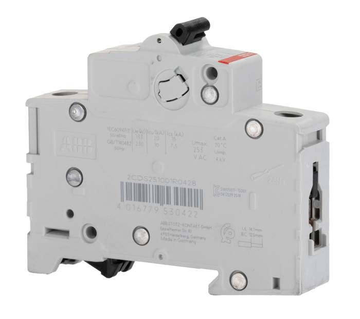 2CDS251001R0428 S201 Z 10A - 10 KA ABB | Interruptor automático 1P, 10A, Curva Tipo Z, Poder de ...