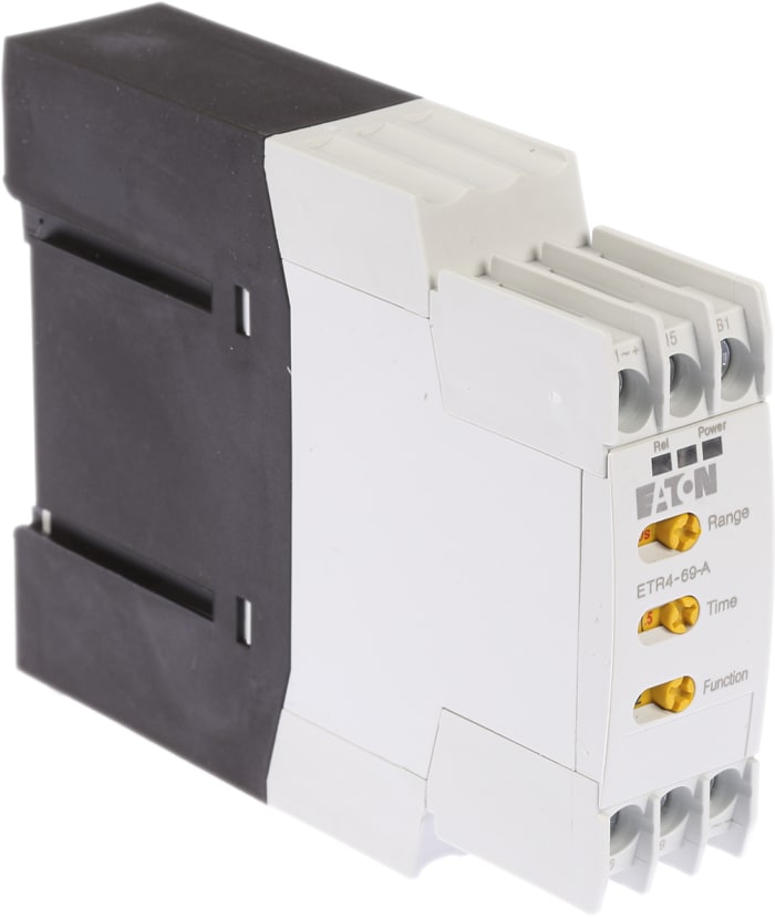 031891 ETR4-69-A Eaton | Eaton DIN Rail Mount Timer Relay, 24 → 240V ac ...