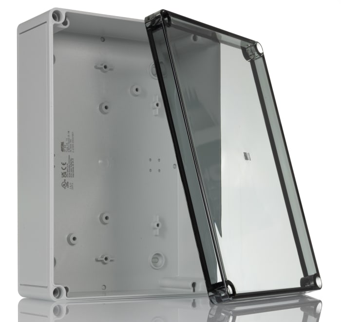 9520100 Rittal | Rittal PK Series Plastic Wall Box, IP66, Viewing ...