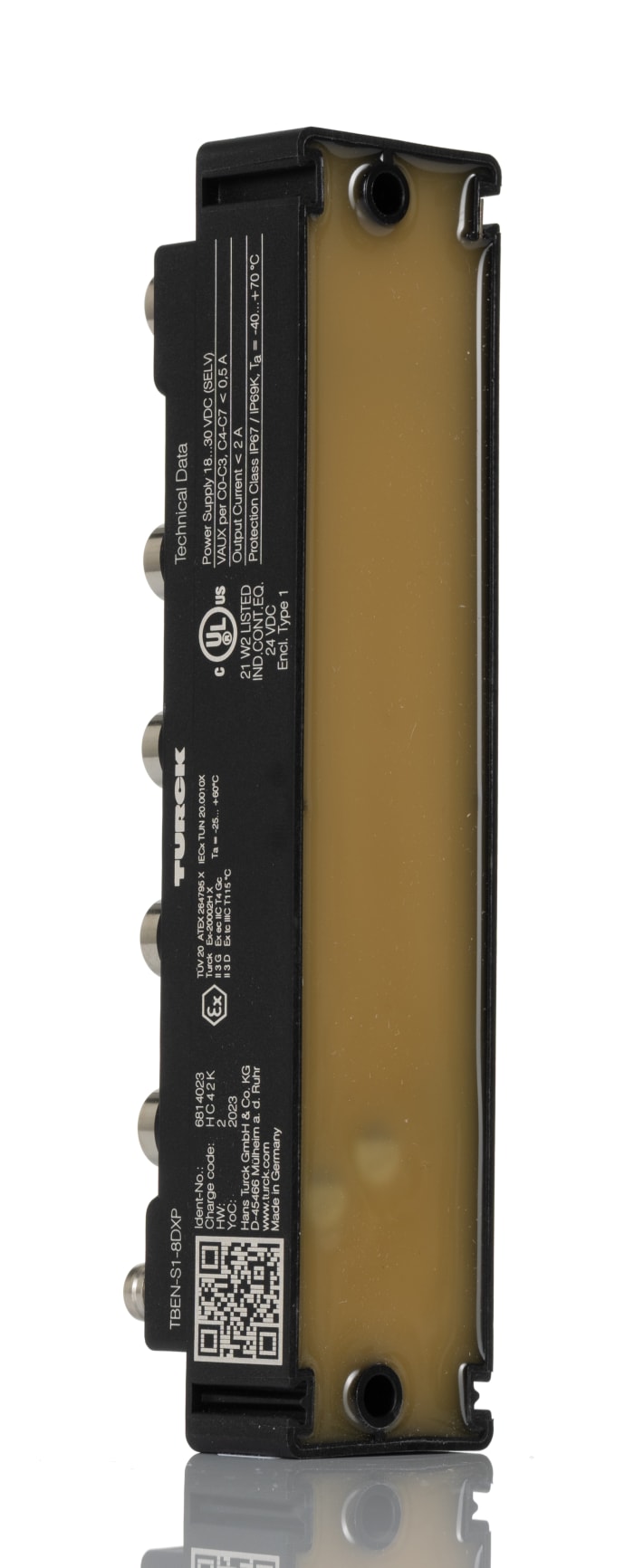 TBEN-S1-8DXP Turck | Turck TBEN-S Series I/O module, M8 4-pin, 4 way ...