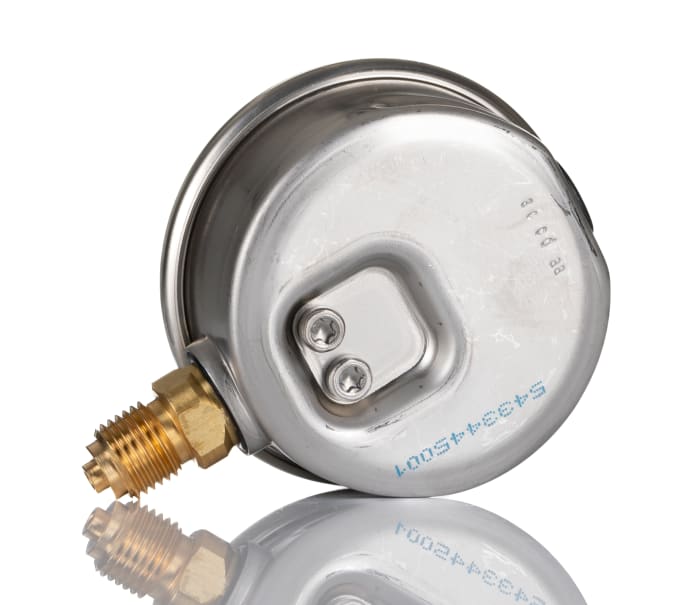 RS PRO | RS PRO G 1/4 Analogue Pressure Gauge 100bar Bottom Entry 63mm Outside Diameter | 231 ...